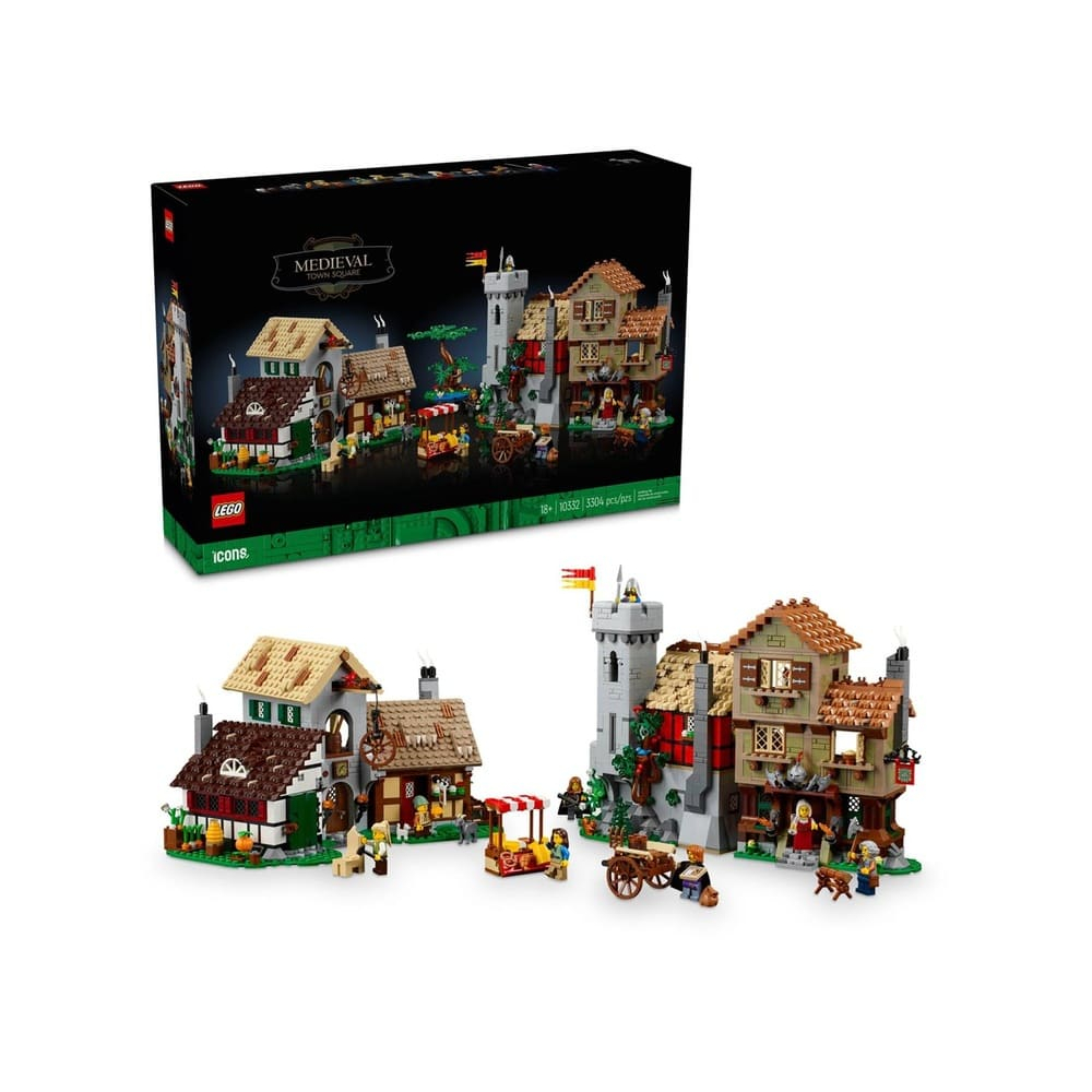 Конструктор LEGO Icons 10332 Средневековая городская площадь - купить ...